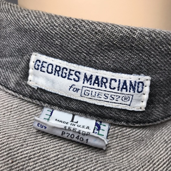 Guess by Marciano | Jackets & Coats | Vintage Guess Gray Denim Jacket ...